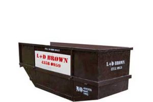 10m3 Skip Bin | Skip Bin Services | L&D Brown Skip Bin Hire