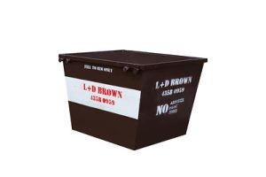 3m3 Skip Bin | Skip Bin Services | L&D Brown Skip Bin Hire
